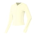 CAIXIA Women's Upf 50+ Lightweight Athletic Jacket Zip Up Long Sleeve ...
