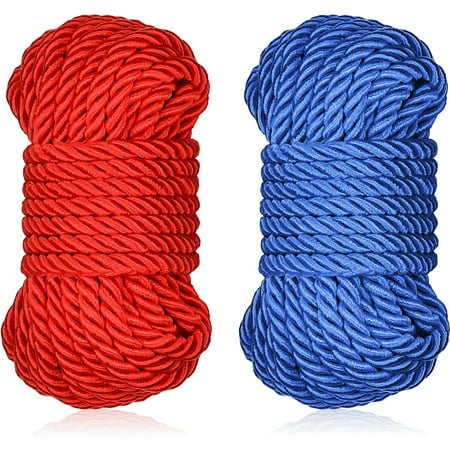 Braided Twisted Silk Ropes 8mm Diameter Soft Solid Braided Twisted ...