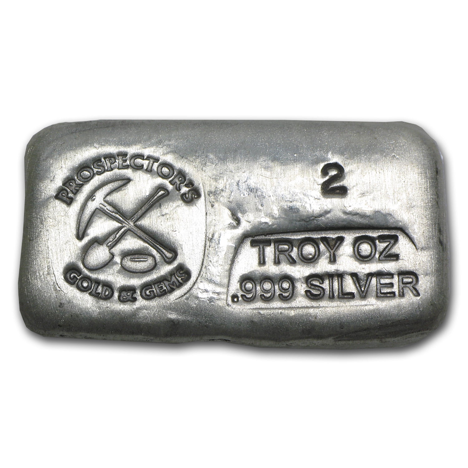 2 oz Hand-Poured Silver Bar - PG & G - Walmart.com