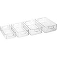 16-Piece Set of Organizing Containers - Stackable Bins for Kitchen ...