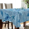 60x120in Square Printed Tablecloth Easy-Care Decorative Table Cloth for ...