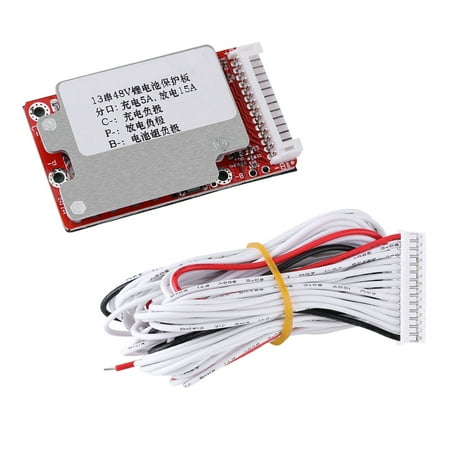 Protection Board Li-Ion Lithium Battery, 13S Protection Board ...