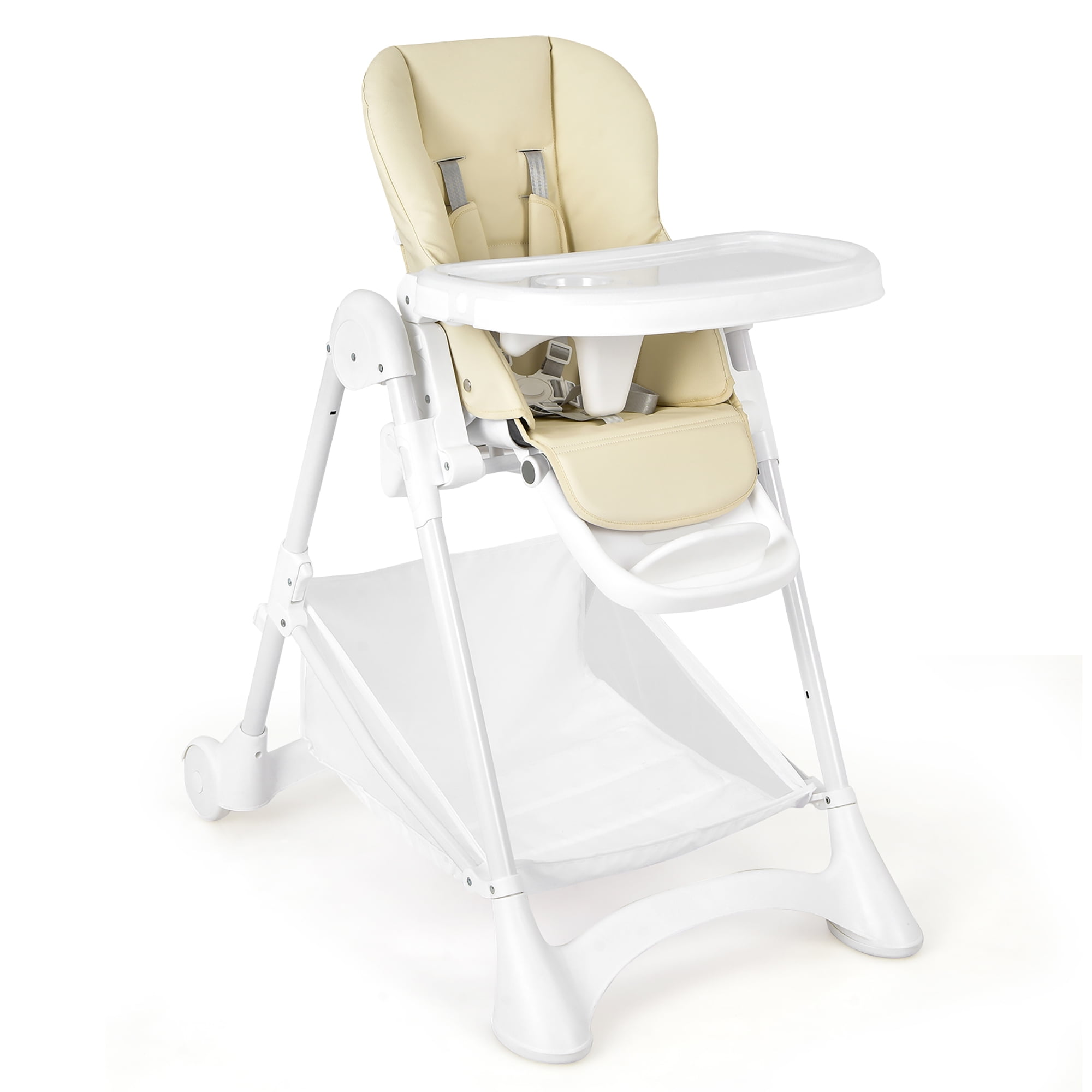 Click here for Costway Baby Convertible Folding Adjustable High C... prices