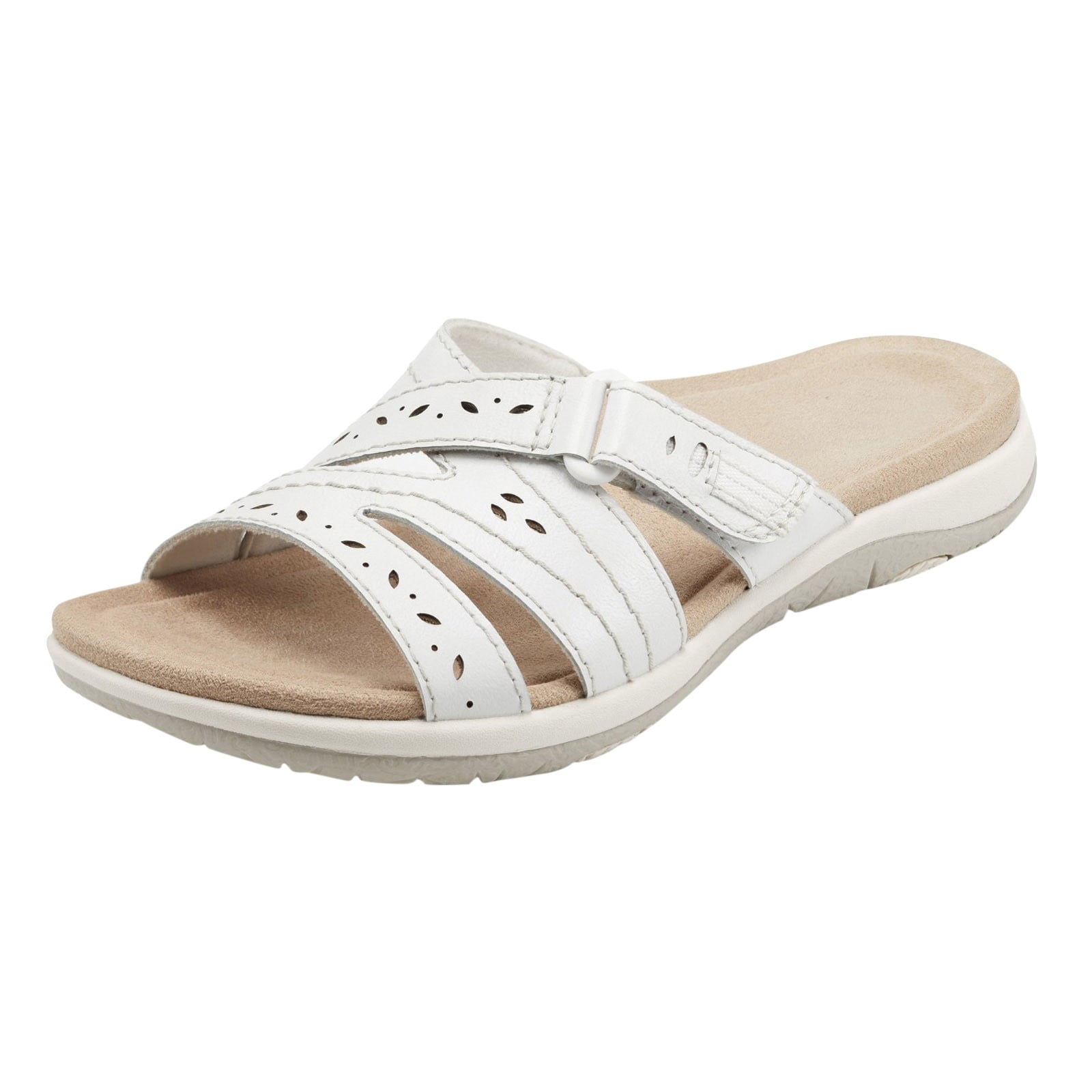 Click here for Fhgihg Women Leather Sandals Classic Flat Open Toe... prices