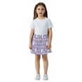 Cute Rabbits Flags Easter Eggs Girls' Skirts A-Line Skirts with Under ...