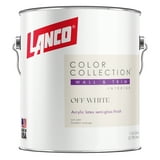 Lanco Color Collection Semi-Gloss Interior Wall & Trim Paint, Off-White ...
