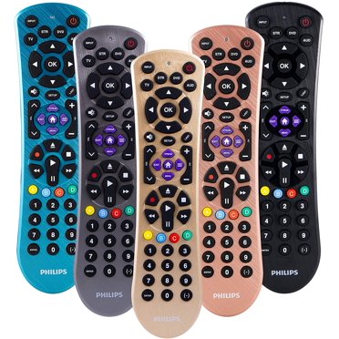 GE 4-Device Backlit Universal Remote Control, Color Select Backlight ...