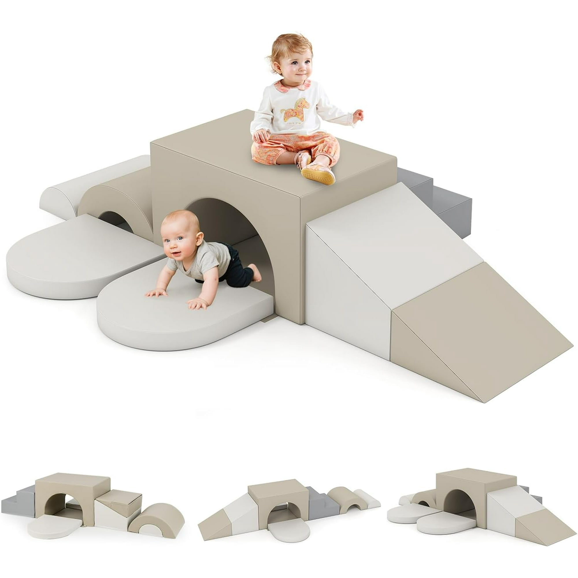 Click here for Olakids Toddler Climbing Toys Indoor  7 Pieces Bab... prices