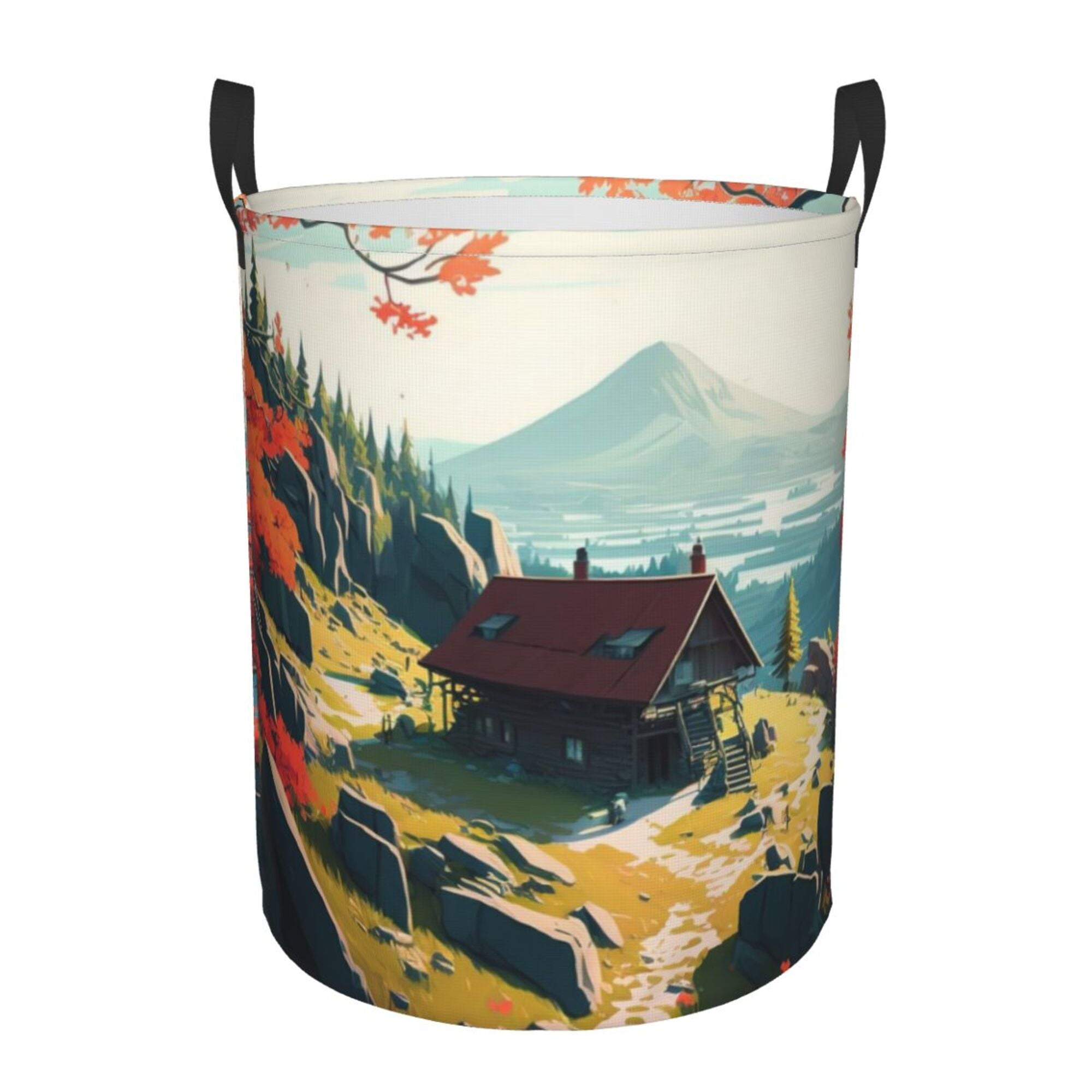 ZICANCN Spring Nature Artwork Laundry Basket Organizer , Dirty Clothes ...