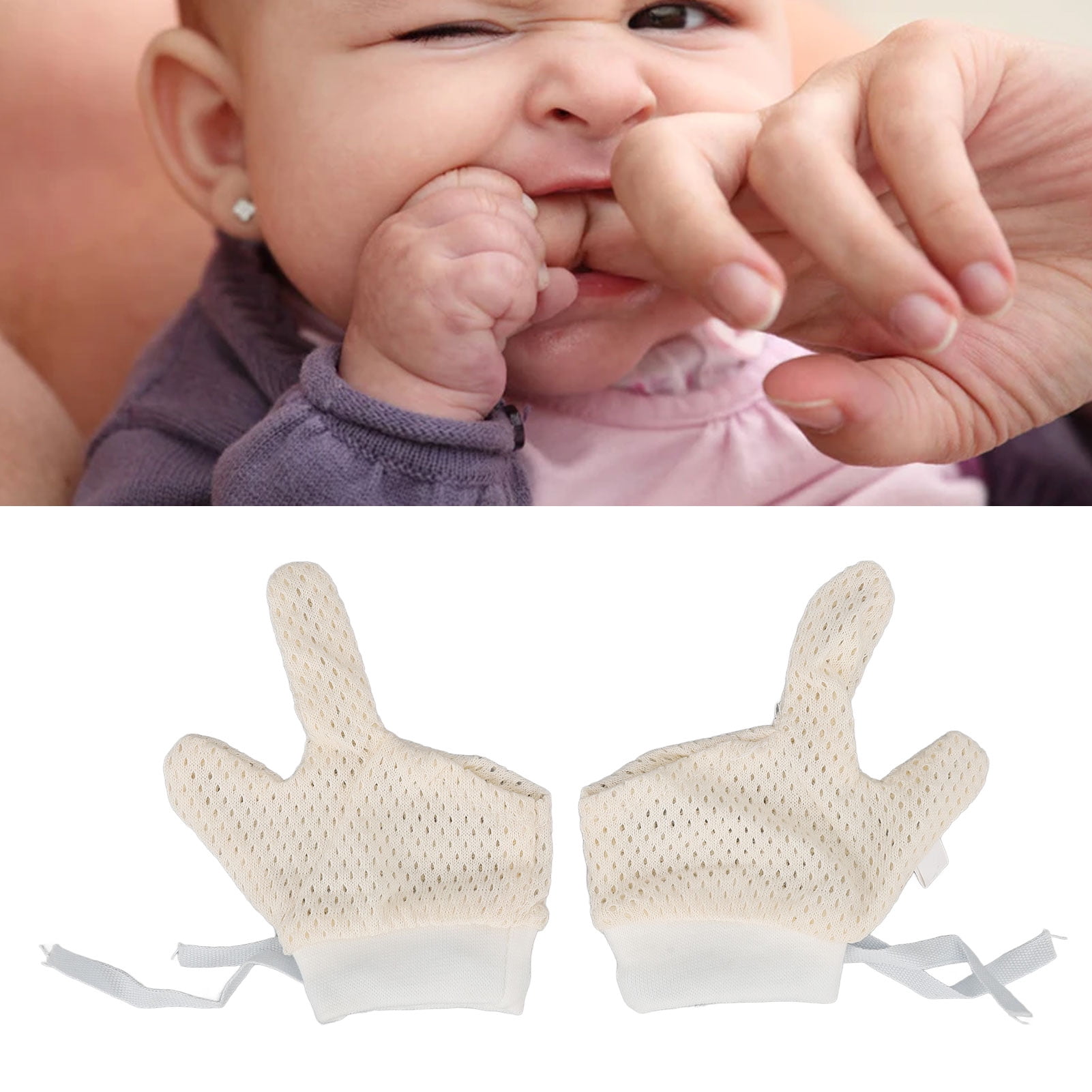 Click here for Estink Baby Mittens Mesh Hand Gloves Baby Boy Girl... prices