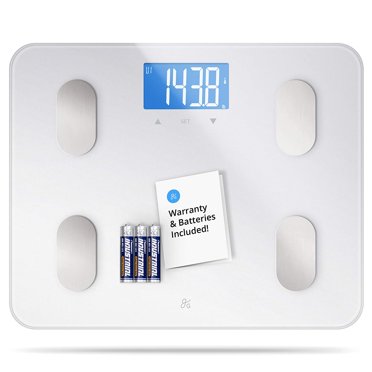 Escali EW180 Extra Wide Platform Bathroom Body Scale, LCD Digital ...