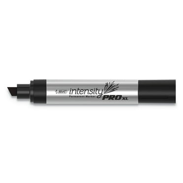 BIC Intensity Pro Marker Pen, Fine Point (0.5mm), Black, 12-Count ...