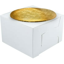 Cake Supplies on Sale Combo Box Set 12” x 12” x 6” White Cake Box with ...