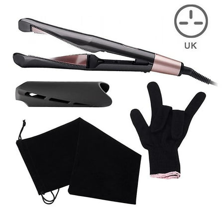 Hair Straightener 2 In 1 Curl & Straight Iron 5 Levels Temperature ...