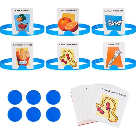 76 Pieces Fun Guessing Game Quick Question Game Set Includes 6 Pieces ...