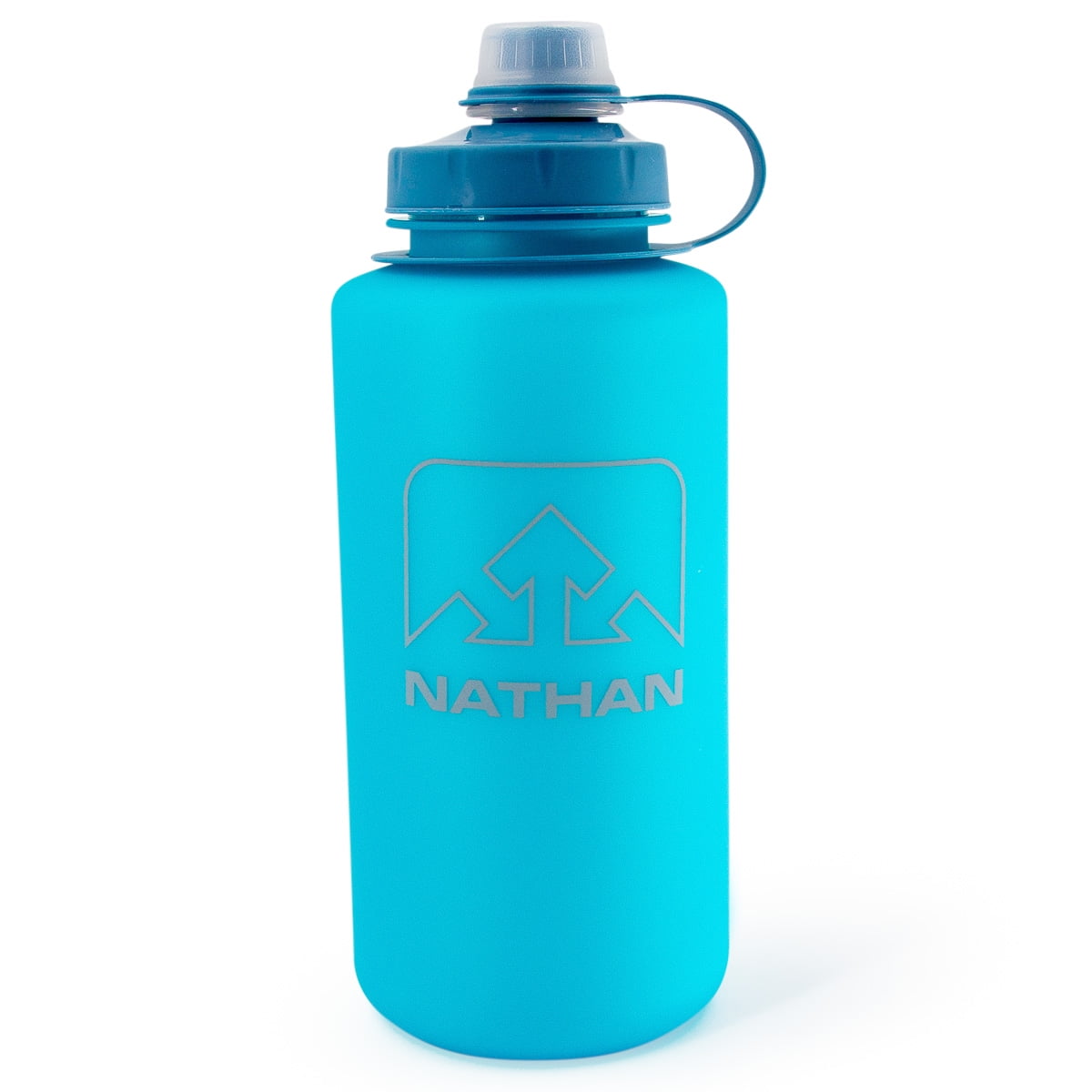 Nathan BigShot 1 Liter Hydration Bottle Gym Runner Hydro Jug with Leak ...