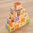 Spark. Create. Imagine. 30-Piece Real Wood Alphabet Blocks - Walmart.com