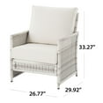 Better Homes & Gardens Paige 4-Piece Wicker Outdoor Conversation Set ...