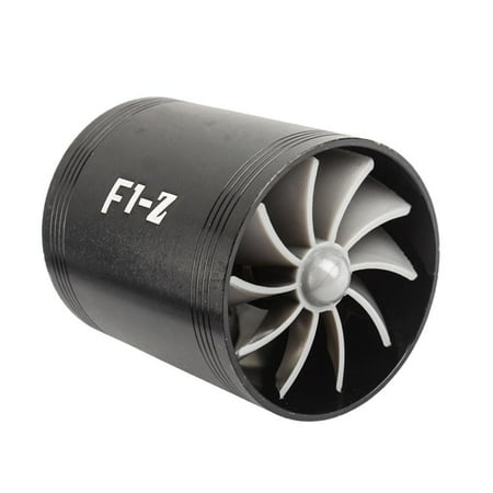 Justharion Air Intake Turbonator Dual Fan Super for Charger Saver Black ...