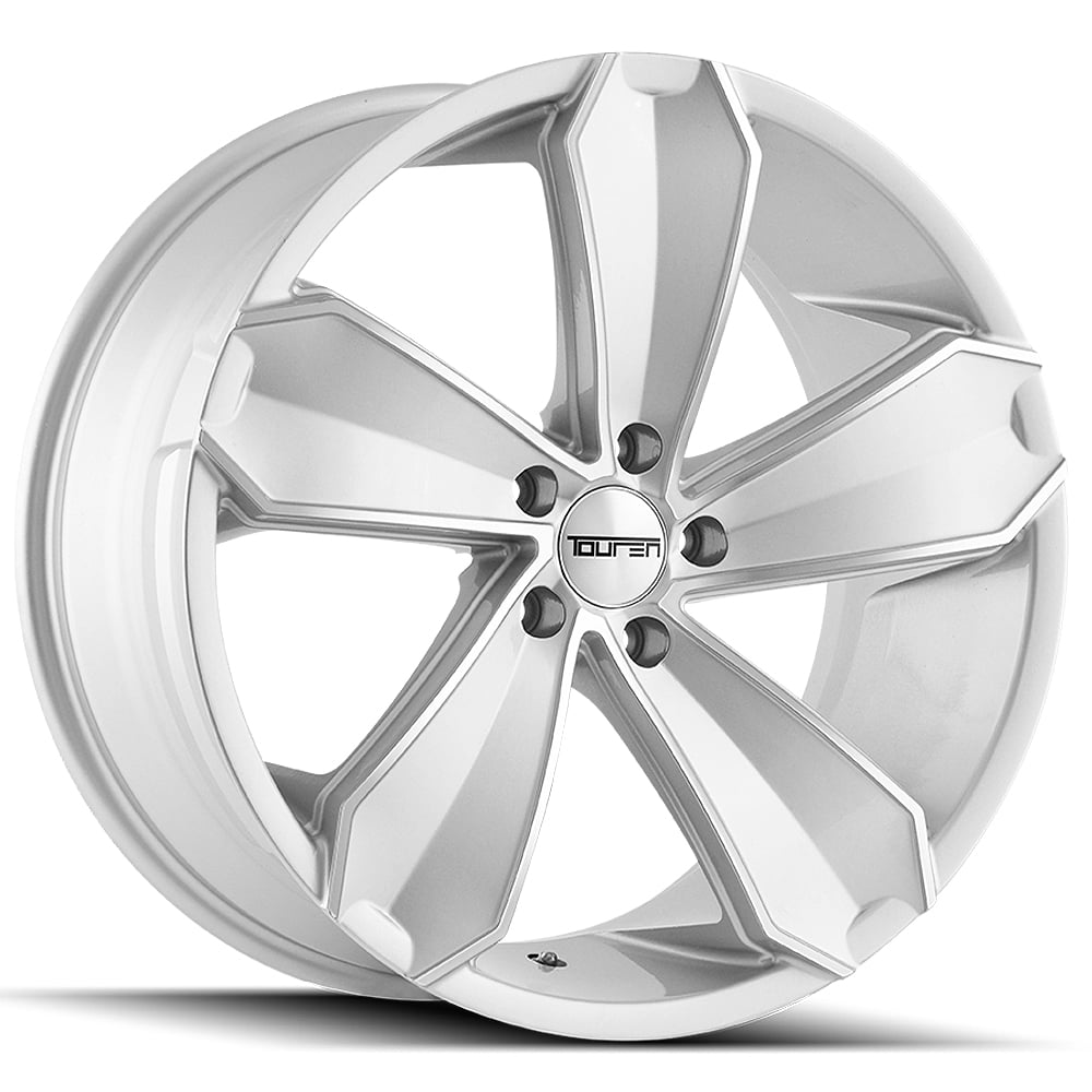Touren TR71 18x8 5x120 +20mm Silver Wheel Rim 18" Inch - Walmart.com