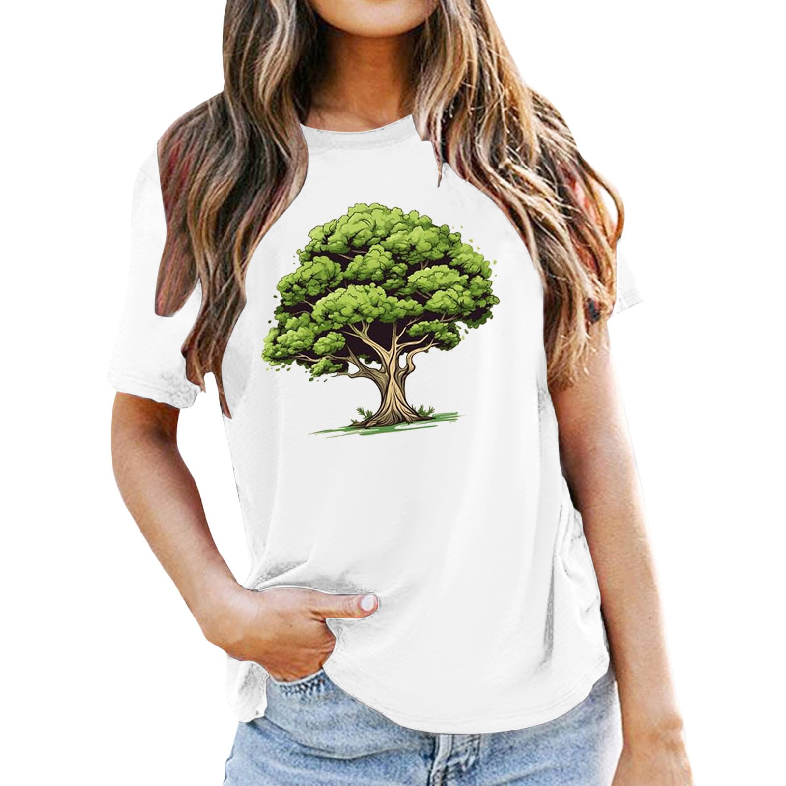 Click here for Xiaowwww Womens Casual T-Shirts Soft Comfortable E... prices