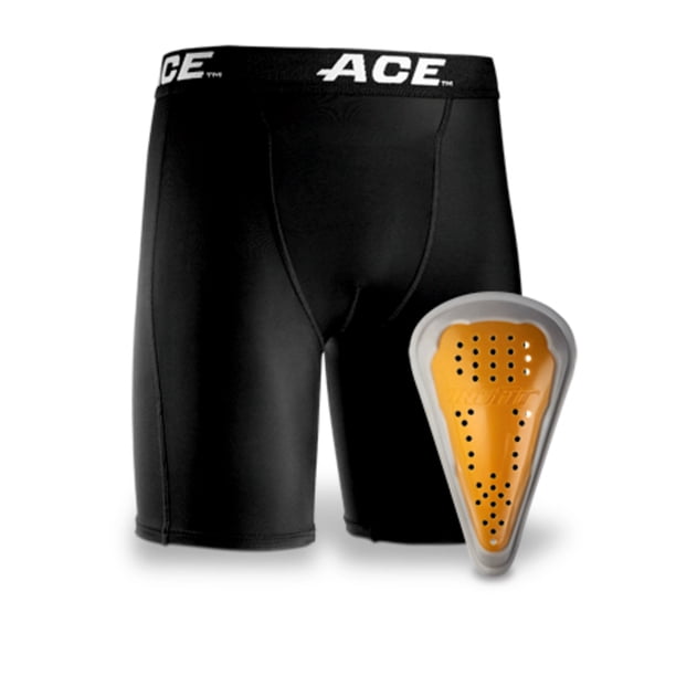 ACE High Performance Compression Shorts and Cup, Youth, Large/Extra ...