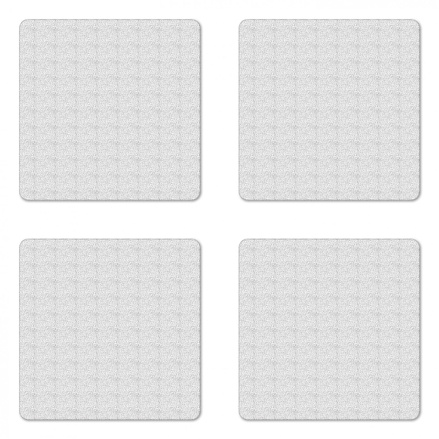 Minimalist Coaster Set of 4, Simplistic Messy Dots Abstract ...