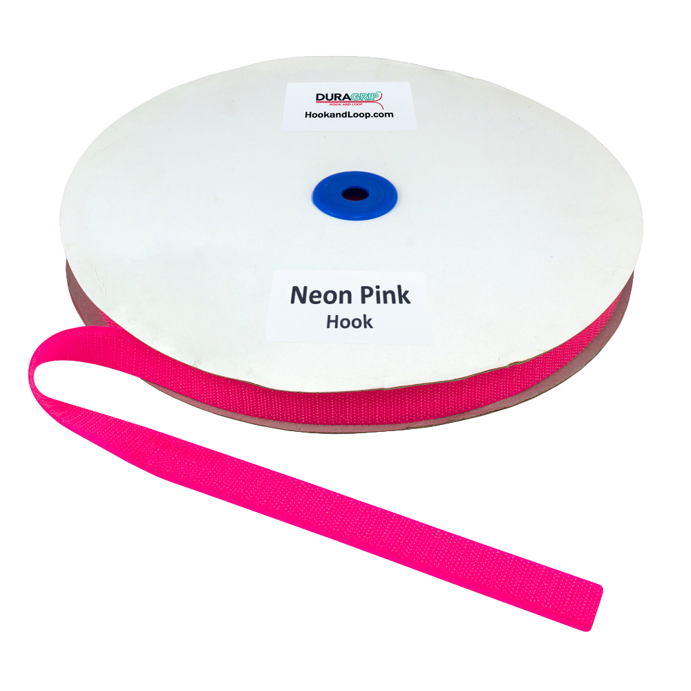 DuraGrip® Brand - 3/4" Neon Pink Hook Sew-On - Walmart.com