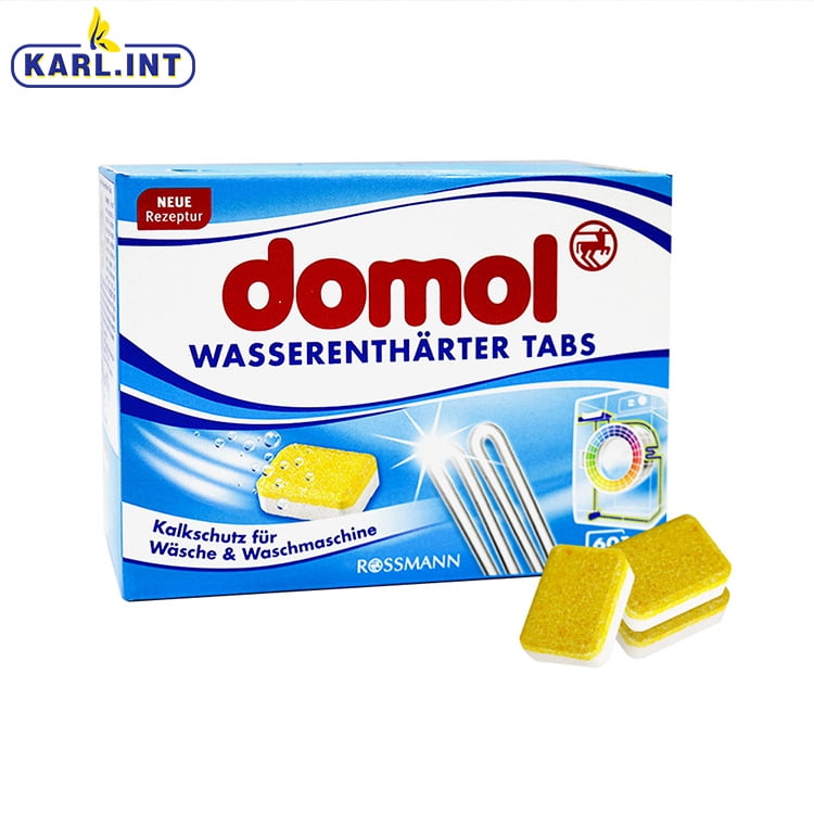 Domol Washing Machine Cleaner Tablets, Cleans Front and Top Load ...