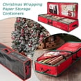 Agiufgs Wrapping Paper Storage Container, Dustproof and Moisture-Proof ...