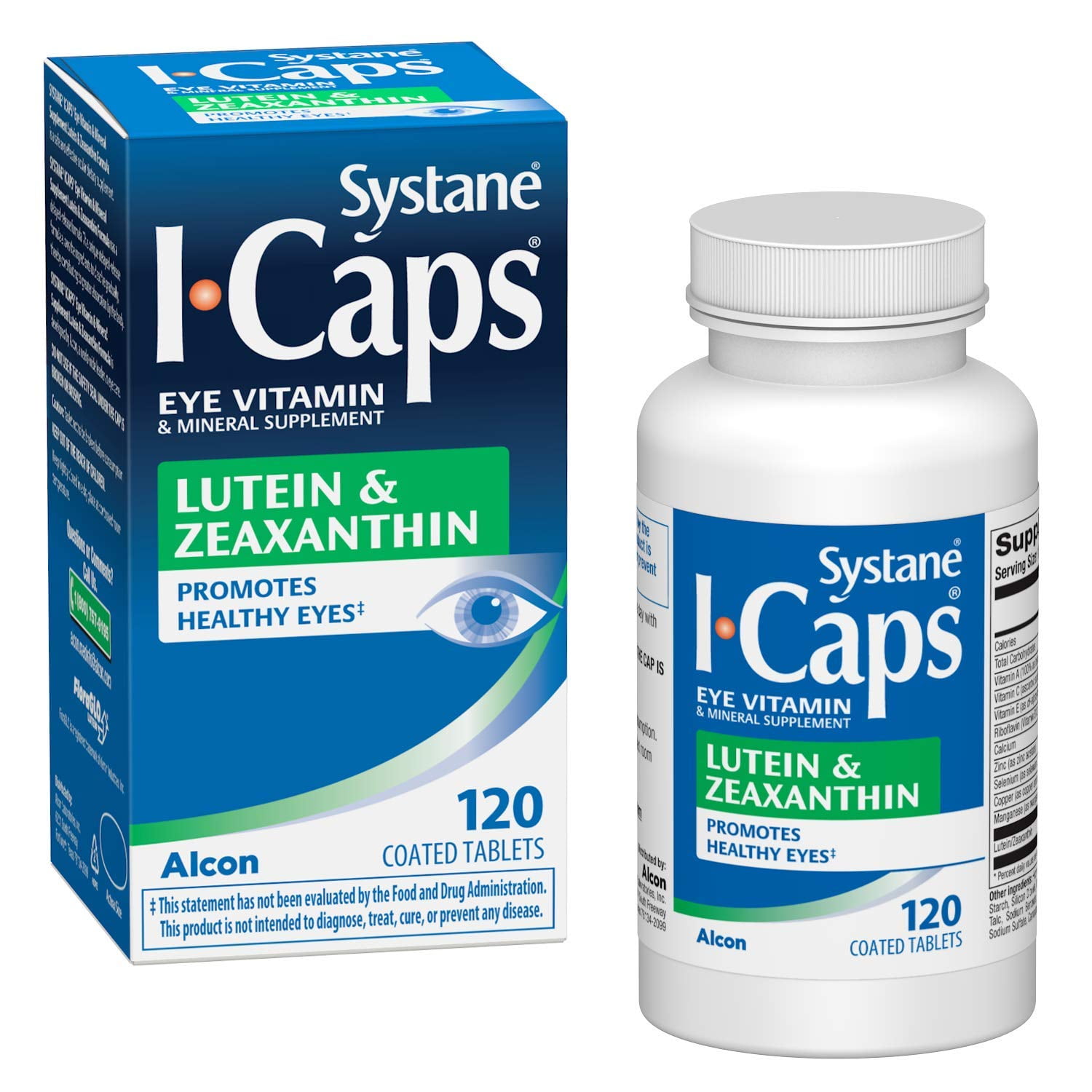 Eye Vitamin Systane iCaps Fórmula de luteína y zeaxantina | Walmart en línea