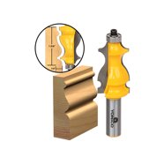 Yonico Double Roman Ogee Edging Router Bit - Small - 1/4" Shank ...