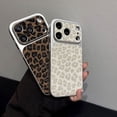 Leopard Cheetah Print Camera Protection Phone Case for iPhone (iPhone ...