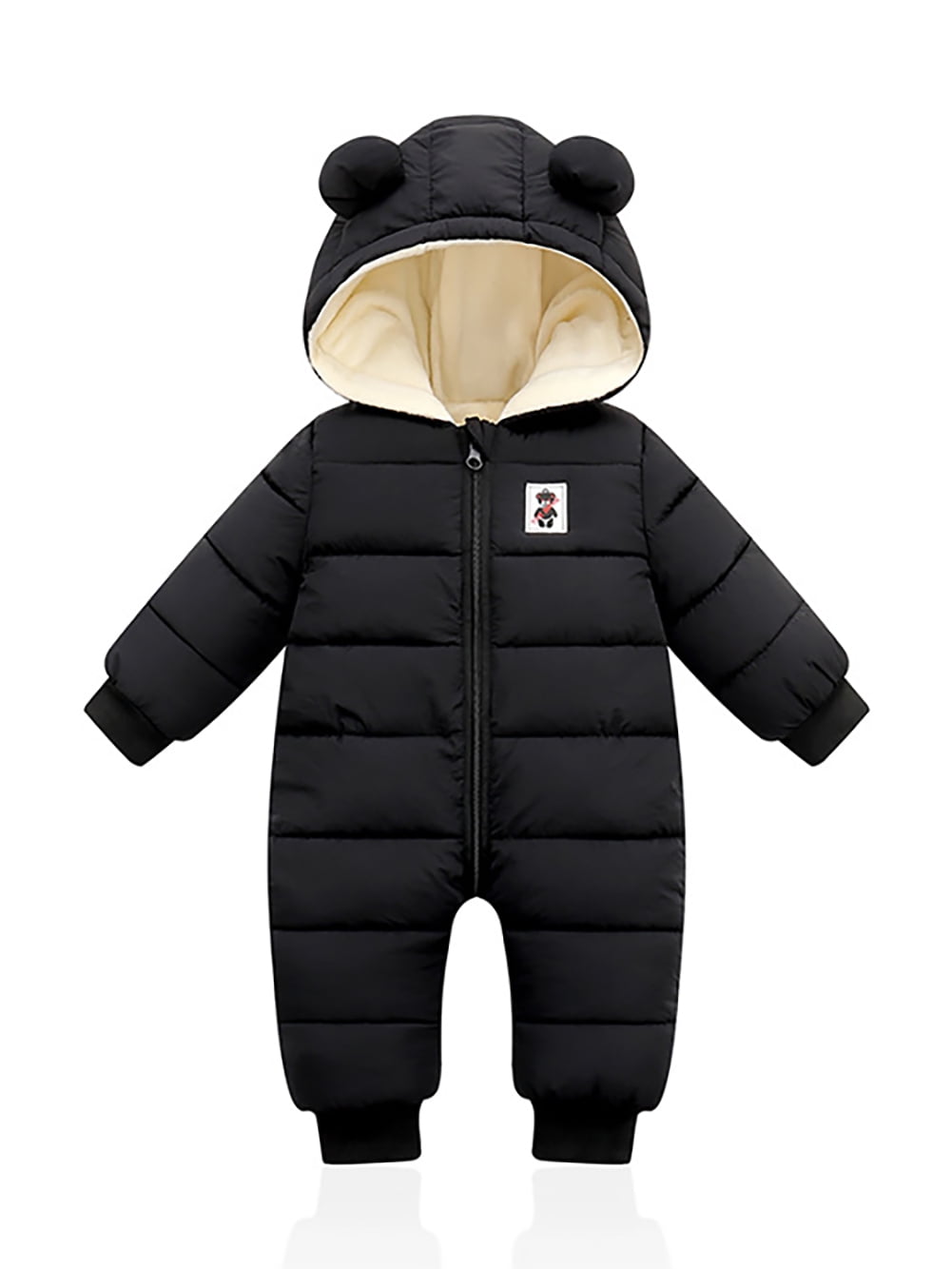 baozhu Infant Baby Winter Down Snowsuit Newborn Hooded Romper Padded ...