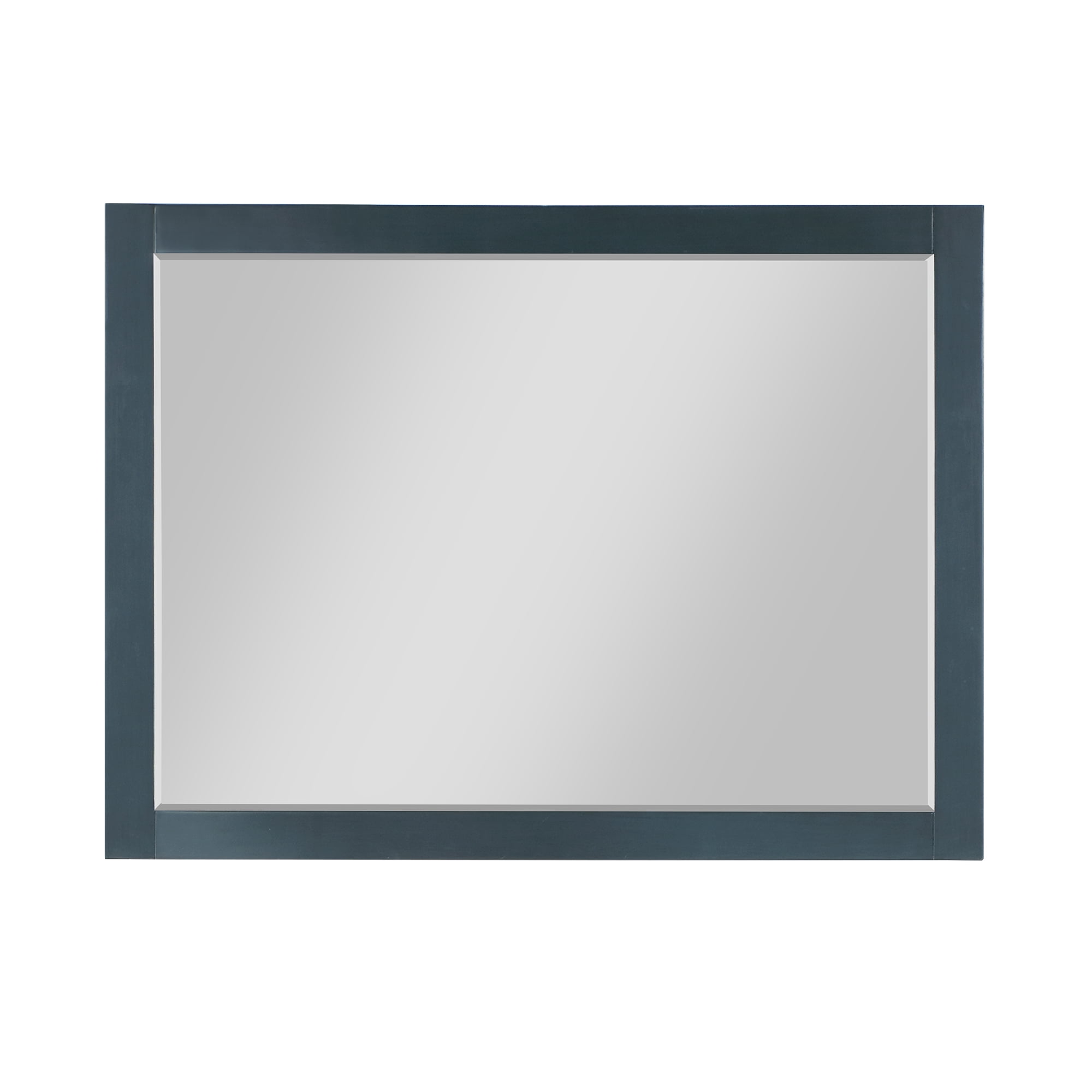 Maribella 48" Rectangular Bathroom Wood Framed Wall Mirror in White ...