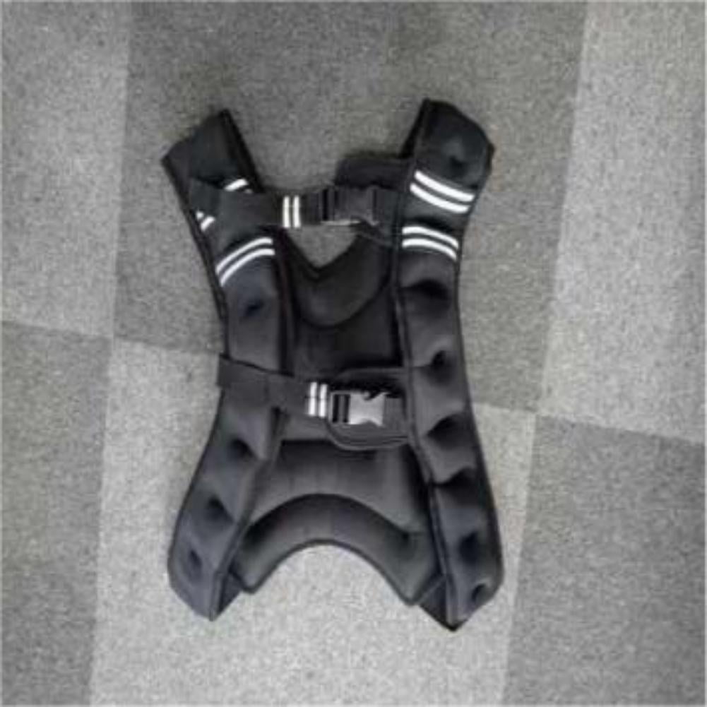 Men Women Workout Weighted Vest With Reflective Strips Strength ...