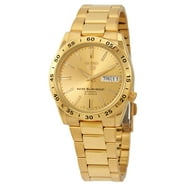 Seiko Essentials Quartz Light Champagne Dial Men's Watch SWR064 - Walmart.com