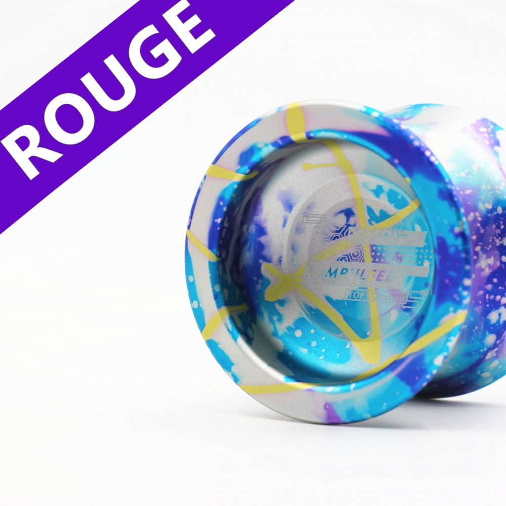 TOP YO Impulse II Yo-Yo - Second Generation - 7003 Aluminum YoYo (Rouge ...