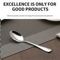 EDHITNR Stainless Steel Spoons, Heavy Duty Mirror Polished Coffee ...