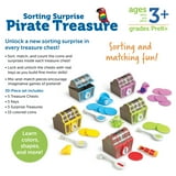 Learning Resources Sorting Surprise Pirate Treasure Color Sorting ...