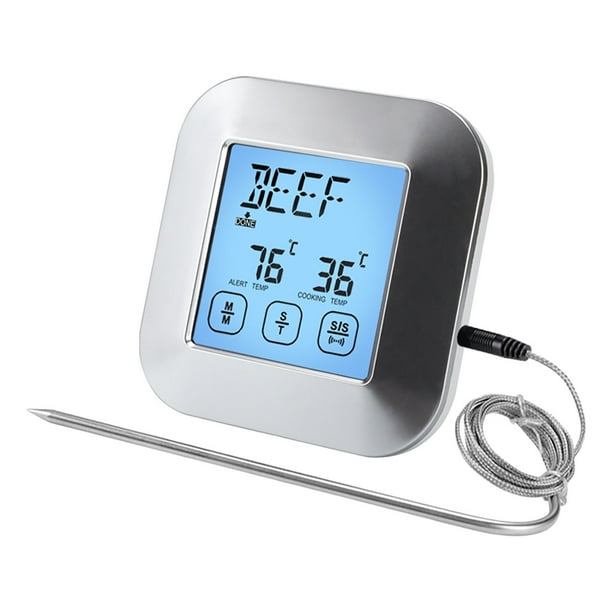 jovati Food Temperature Probe Thermometer Electronic Screen Kitchen ...