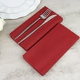 Efavormart 20 Pack | Burgundy Soft Linen-Feel Airlaid Paper Party ...