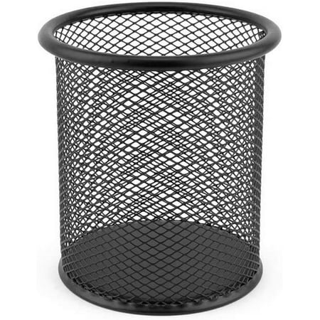 Black - Metal Pen Holder | Metal Round Pen Holder | Multifunctional ...