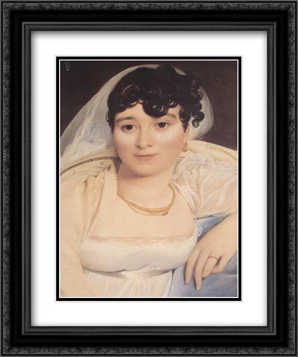 Jean Auguste Dominique Ingres 2x Matted 20x24 Black Ornate Framed Art ...