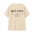 Adeawade Girl T Shirts Short Sleeve Split Solid Color Letter Prints Tee ...