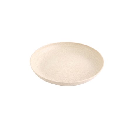Western Plate Nordic 8-Inch Wheat Straw Round Food Plate For Home ...