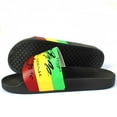 Jamaican Rasta Reggae RGY Caribbean Slippers Sandals for Women and Men ...