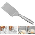 2X Stainless Steel Spatula Flat Spatula Large Fish Turner Grill ...