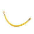 Avalon SS Flex Gas Line 3/8 x 48 Yellow W/ 1/2 MIP x 1/2 FIP Ends ...
