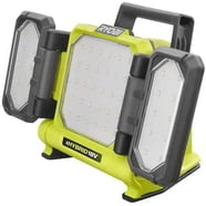 RYOBI ONE+ 18V Cordless Hybrid LED Panel Light, 3000 Lumens, 3-Settings ...